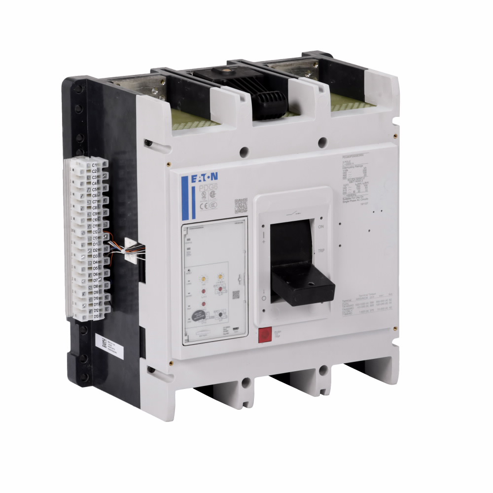 Cutler-Hammer PDG63M1600E3RM Power Defense molded case circuit breaker ...
