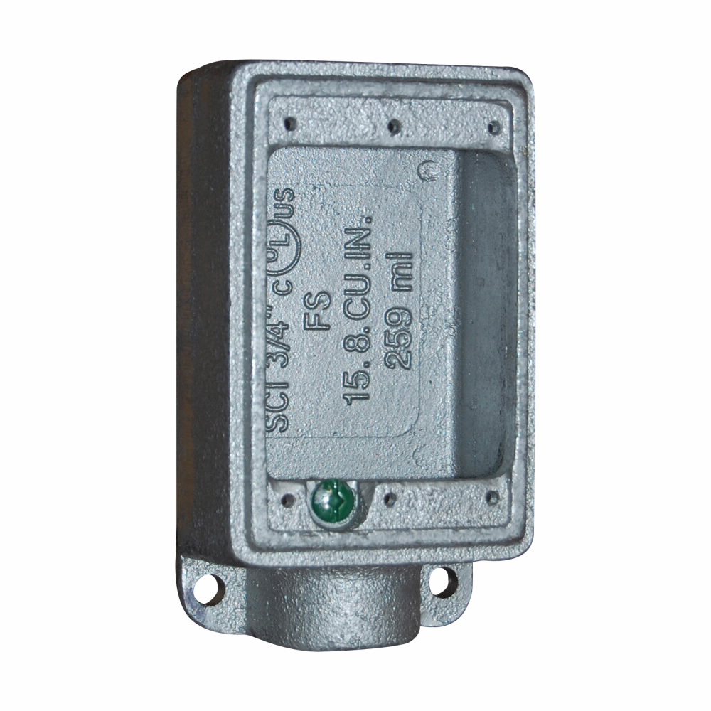 CRSH FSM1 FS BOX SHLW MAL 1 HUB 1/2 | Cooper Electric