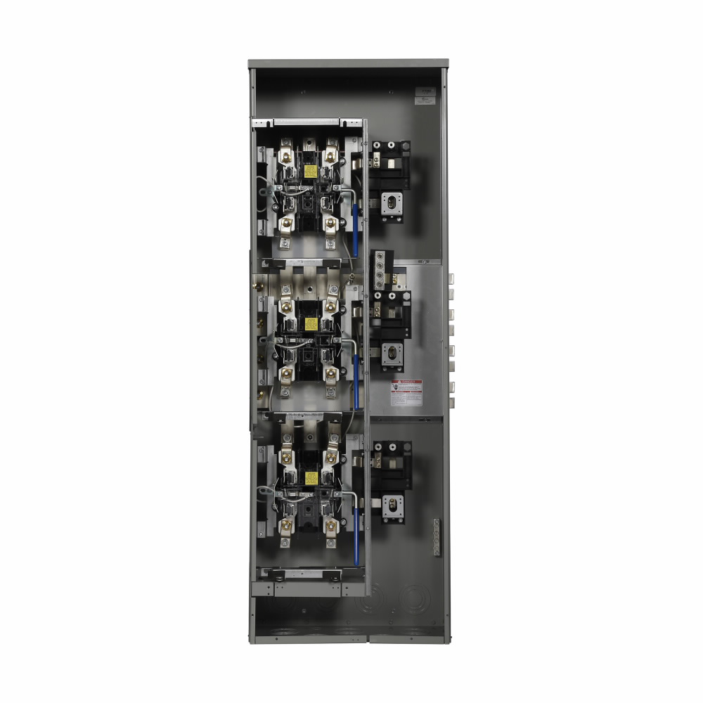 Eaton 35MM commercial meter stack, Plugin socket, 200A, Al, Bus:1200A ...