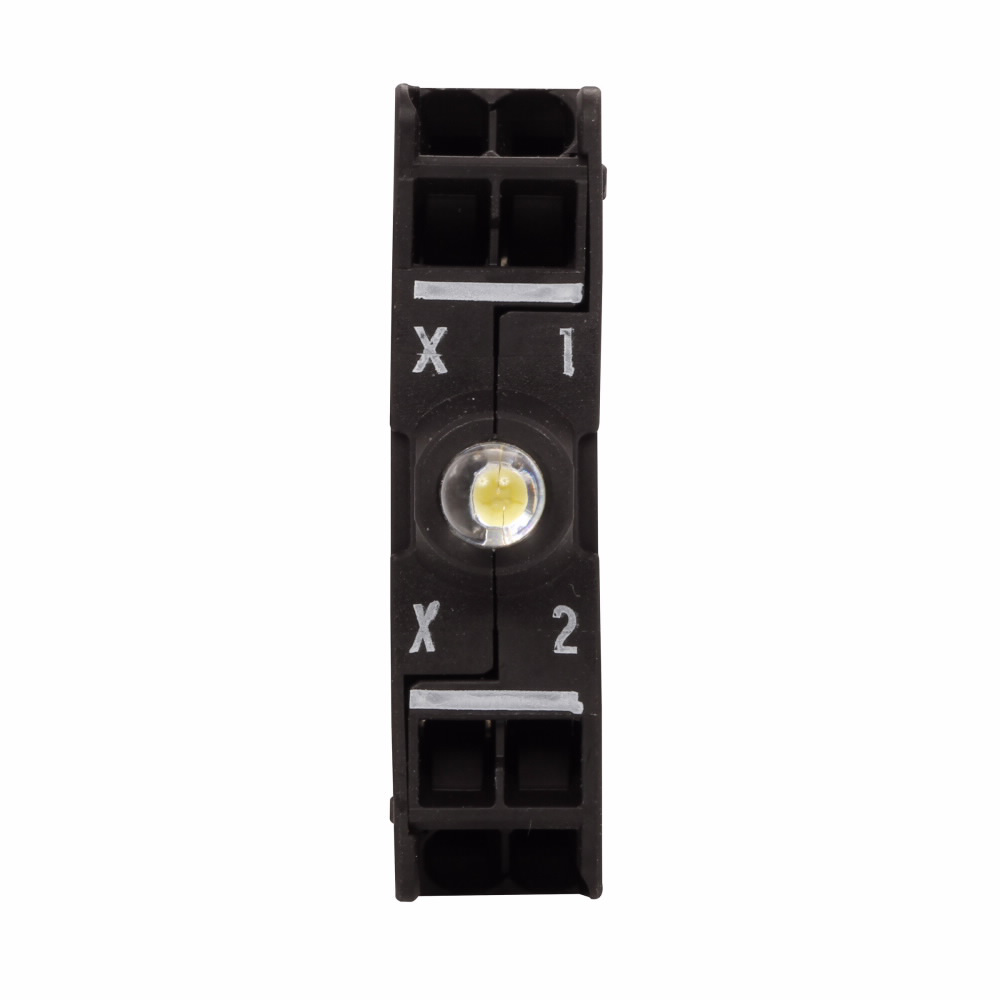 Cutler-Hammer M22-CLEDC-W M22 modular pushbutton, LED, Light Unit, Base, Spring-cage, IP66 ...