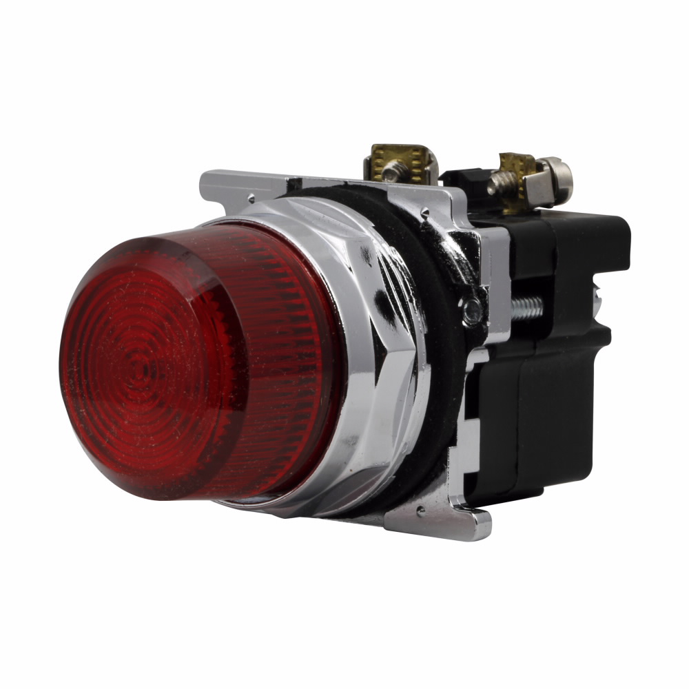 Eaton Electrical 10250T181L 30.5 mm 120 VAC Chrome Plated Die-Cast Zinc ...