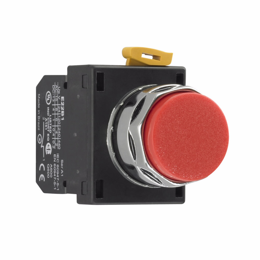 ETN EM22E2 METAL E22 EXT RD PUSHBUT | Cooper Electric