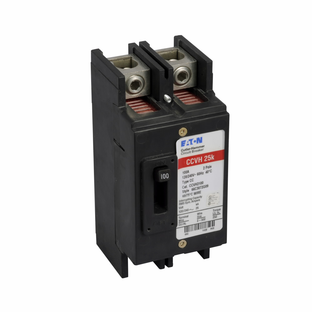 ETN CCVH2125 CCVH BREAKER 125A/2 PO | Cooper Electric