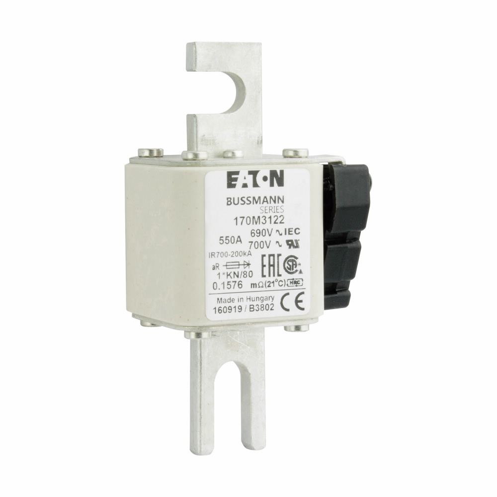 Eaton Bussmann series high speed square body fuse, 1250V (IEC), 1300V ...