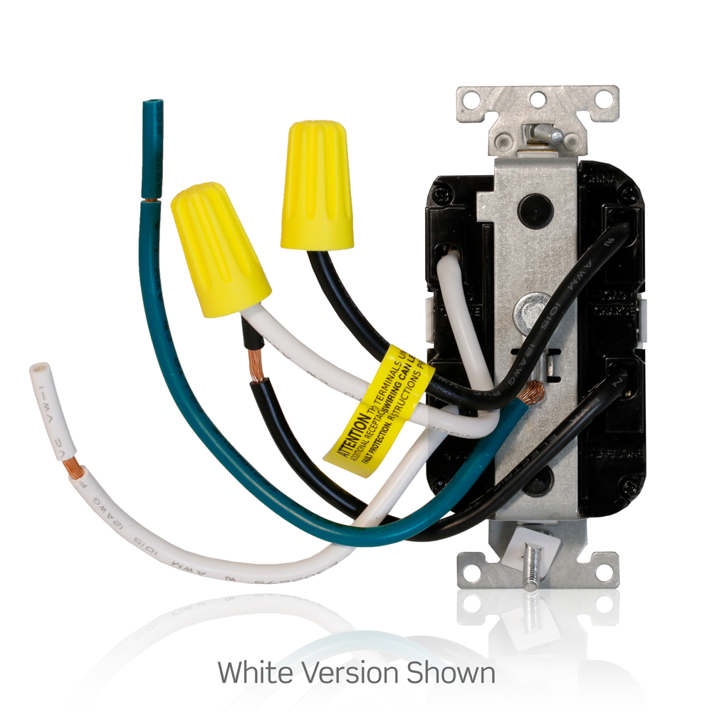 20 Amp SmartlockPro® GFCI Receptacle/Outlet, Industrial Grade, Tamper ...