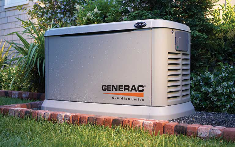 Generac 7042 22kW Air Cooled Home Standby Generator, Aluminum Enclosure ...