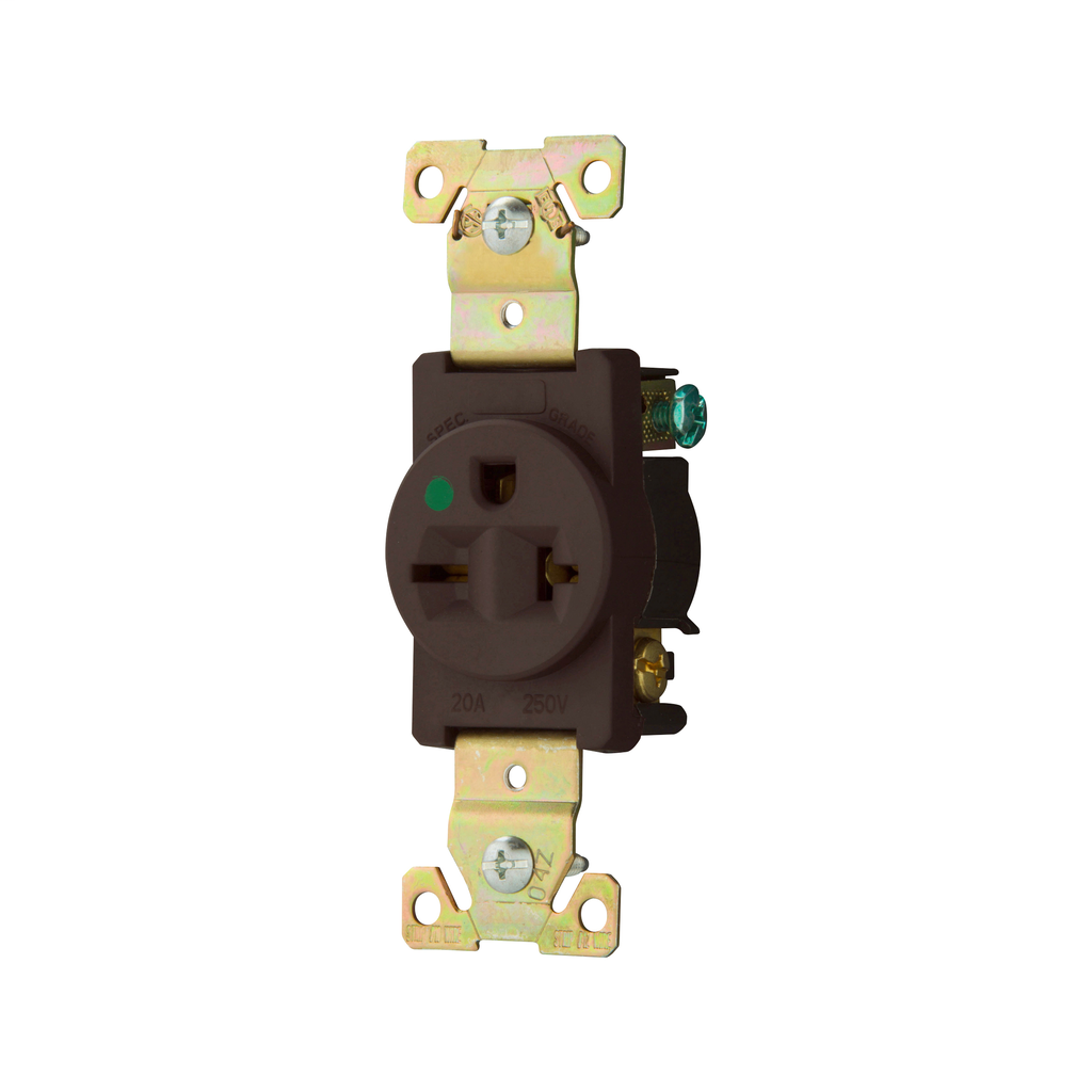 EWD 8410B Recp HG Sgl 20A 250V 2P3W | Cooper Electric