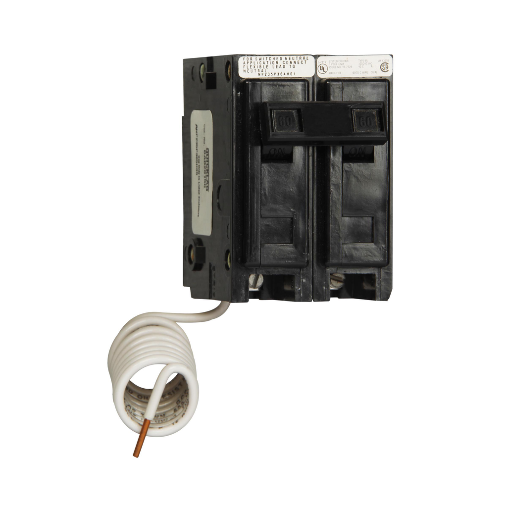 Eaton Electrical BAB2060 Quicklag Industrial Thermal Magnetic Circuit ...