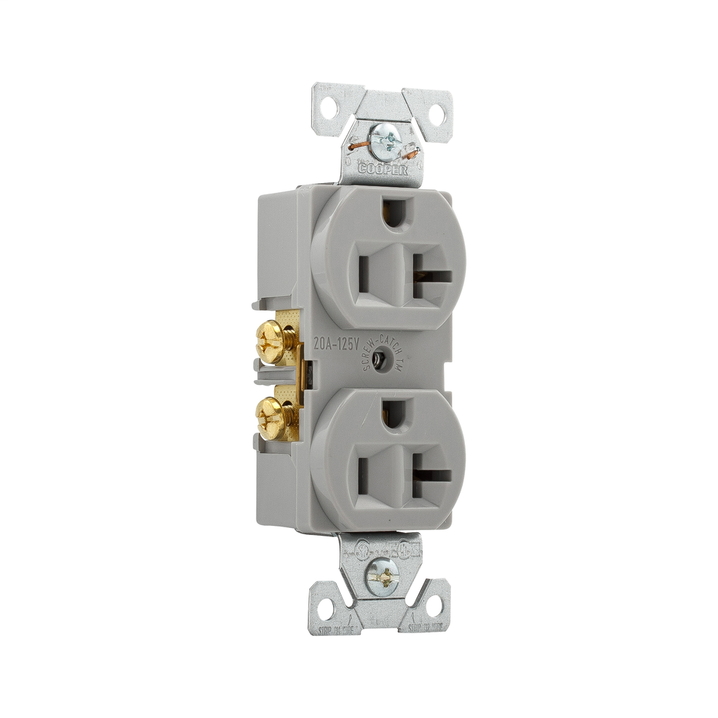 EWD BR20GY Recp Duplex 20A 125V 2P3 | Viking Electric