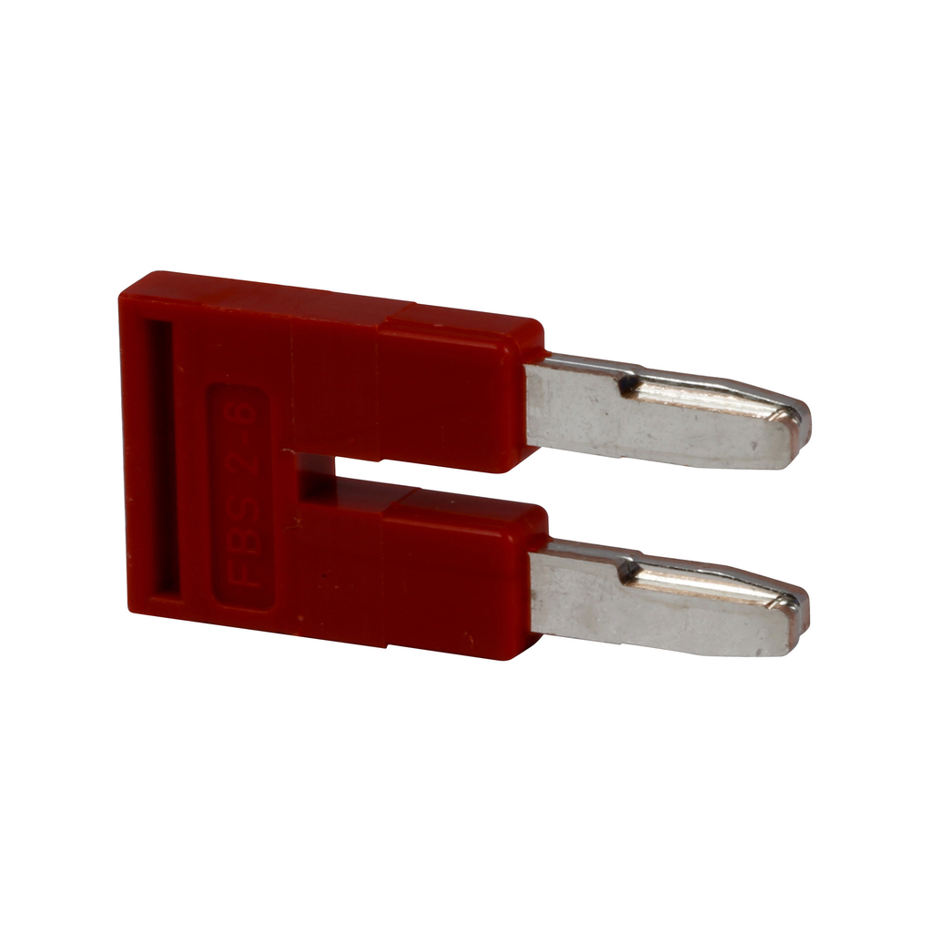Eaton Electrical XBAFBS26 2-Position Red Terminal Block Plug-In Bridge ...