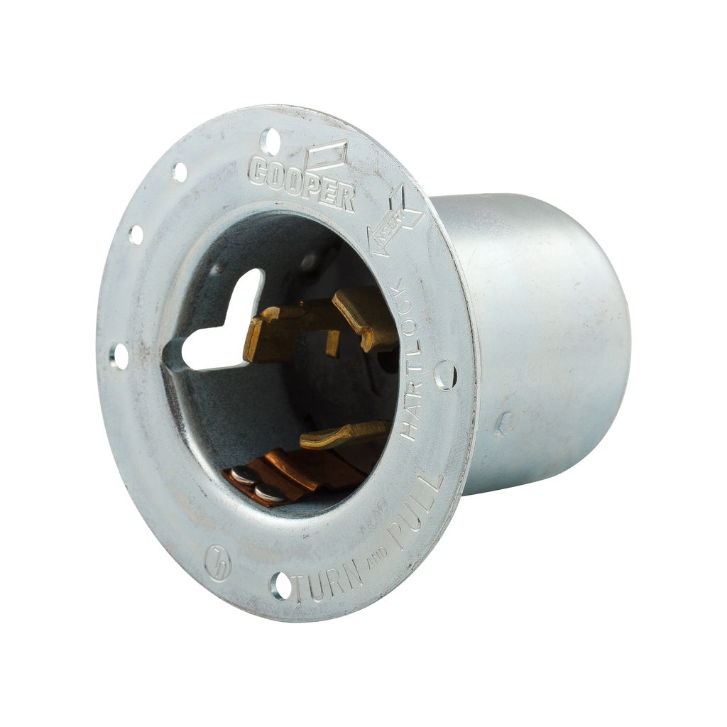 EWD CS8375 Flanged Inlet 50A 250V 3 | Viking Electric