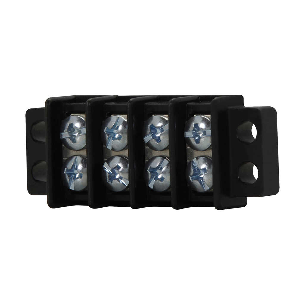 Bussmann Series TB100-03 14 to 22 AWG 3-Pole Thermoplastic Terminal ...