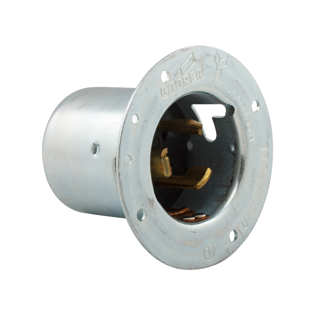 EWD CS8375 Flanged Inlet 50A 250V 3 | Viking Electric