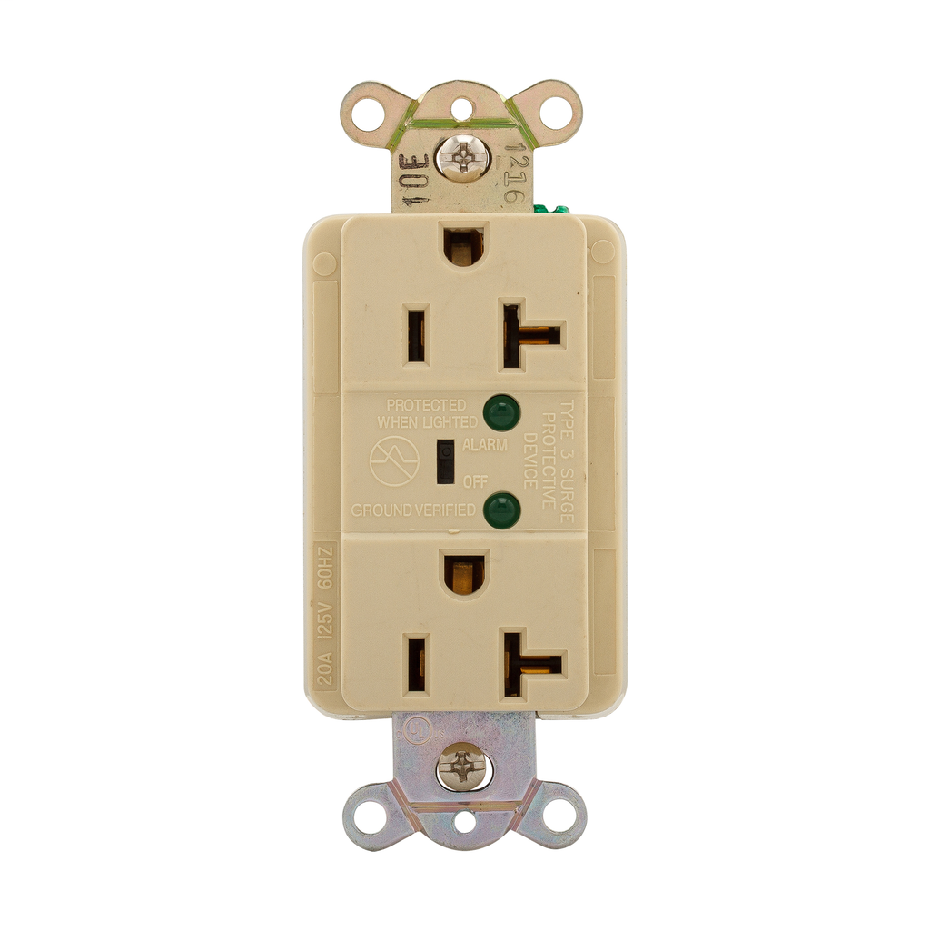 EWD 5362VS Recp TVSS 20A 125V 2P3W | Cooper Electric