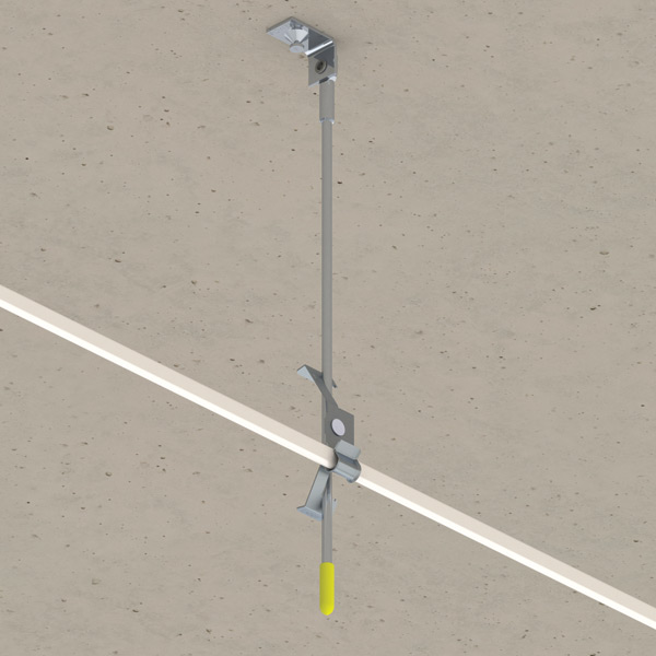 Caddy DR4TSF48 48" Threaded Drop Rod w/ Shot-Fire Bracket, Pin | Cooper ...