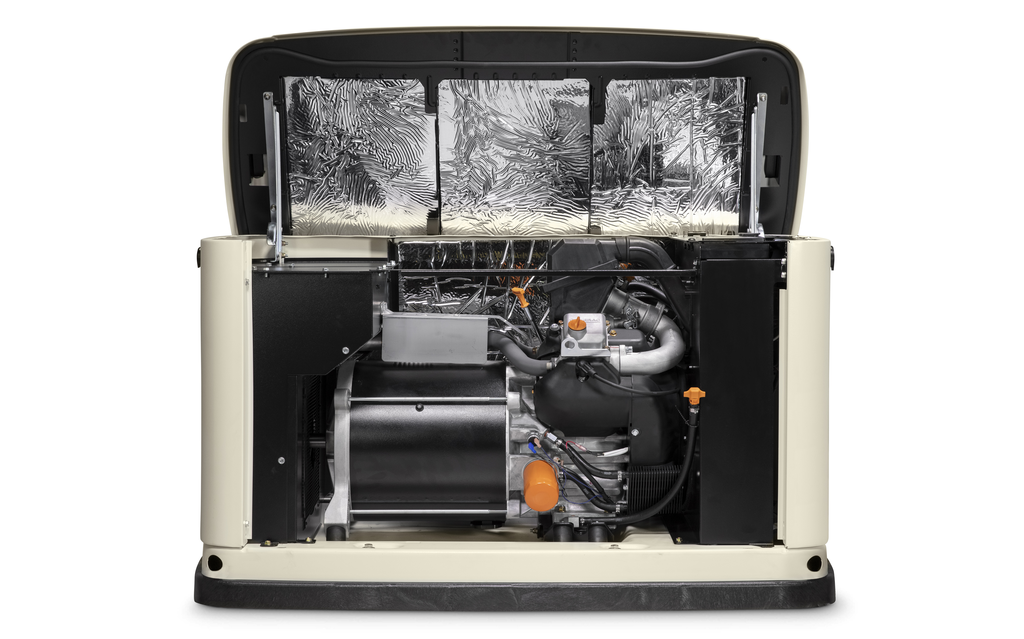 Generac 7209 24kW Air Cooled Home Standby Generator, Aluminum Enclosure ...