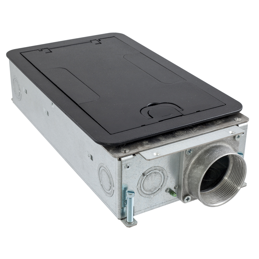 Hubbell CFB2G30 3 Inch 2-Gang Recessed Concrete Floor Box | Cooper Electric