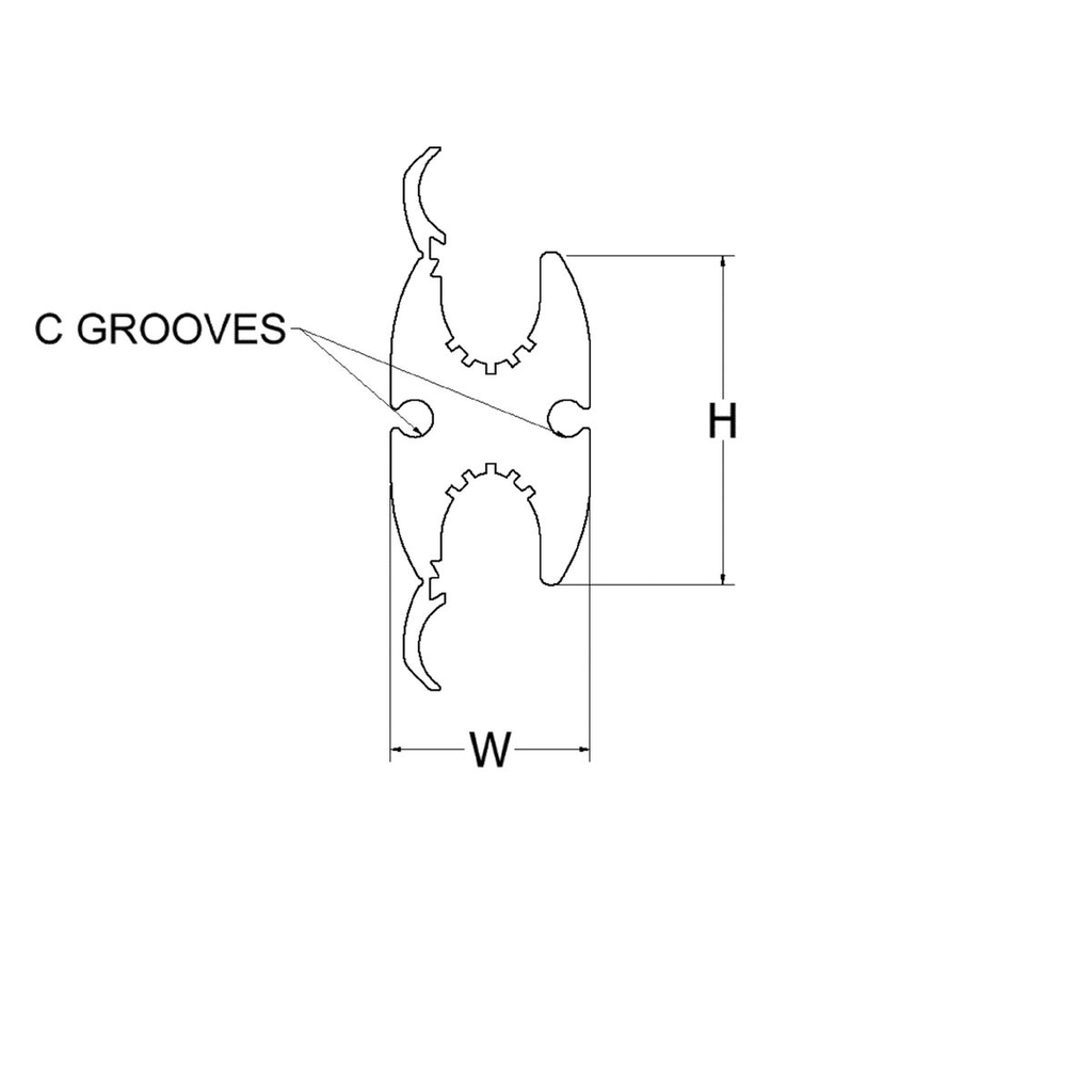 Burndy YHD3 Compression Line Tap Connector for Alumminum to Copper and ...