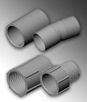 Allied 895126 PVC SWEDGE COUP SCH4 | Cooper Electric