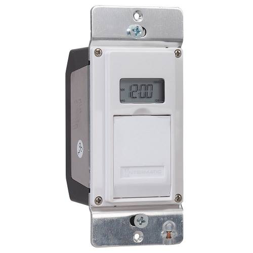 Intermatic EJ600 7-Day 120 VAC 60 Hz 12 Amp White Programmable Timer ...