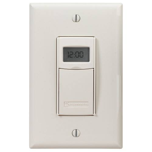 Intermatic ST01A 7-Day 120 to 277 VAC 12 to 28 VDC 1-Pole 3-Way Almond ...