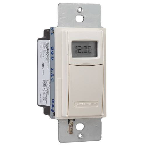 Intermatic EI600LAC 7-Day 120 to 277 VACb12 to 28 VDC 1-Pole 3-Way ...