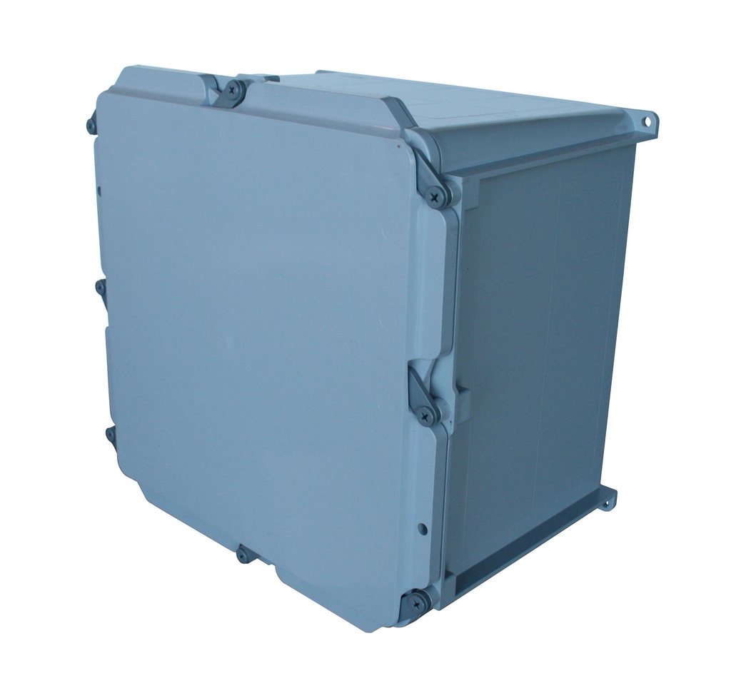 Ipex JBX141410 (277012) 14" x 14" x 10" Scepter PVC Junction Box, Screw ...