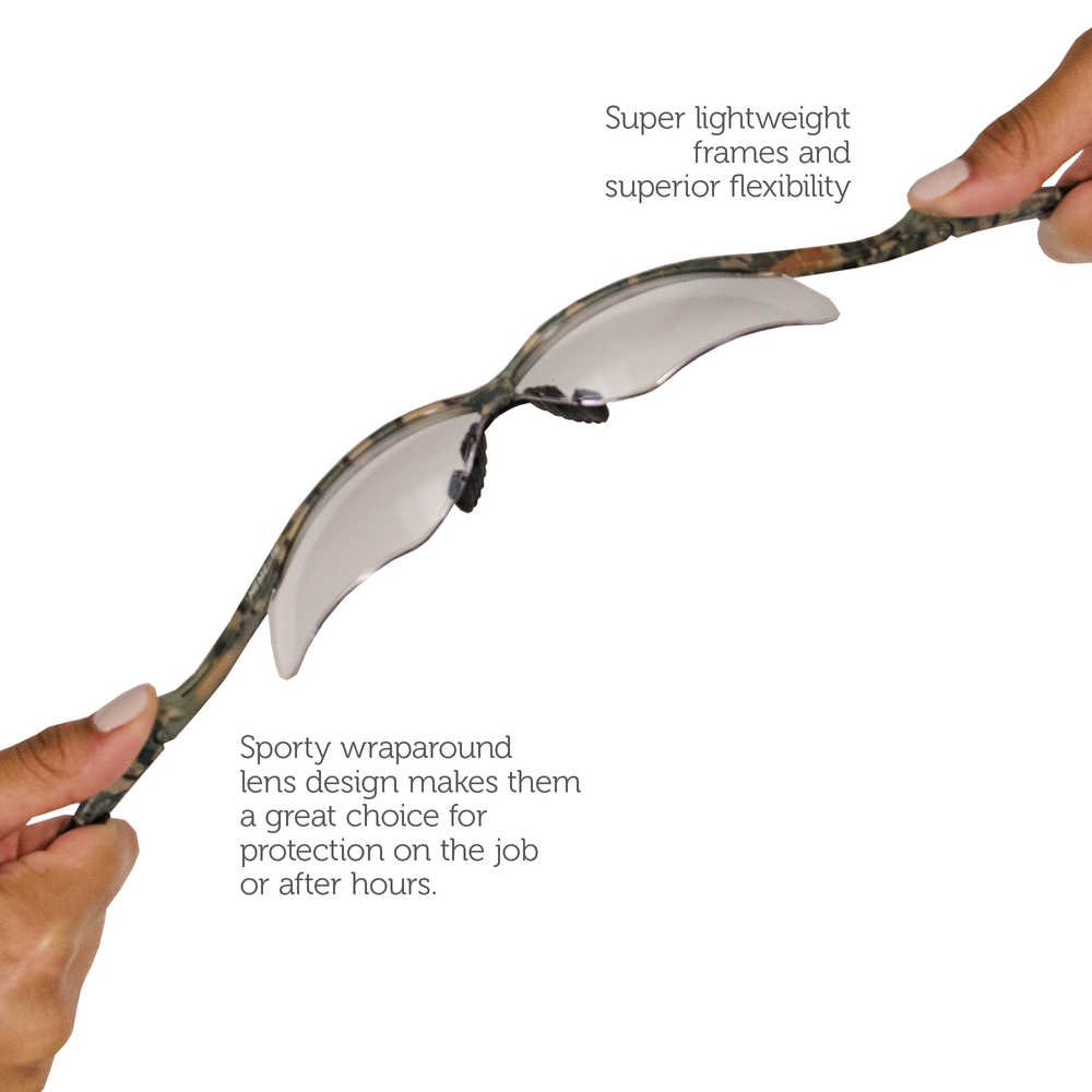 V30 Nemesis™ Safety Glasses Blue Mirror Polycarbonate Lens Mirror