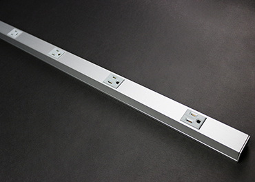 Wiremold AL20GB306 36 Inch 6 Inch Center Distance Aluminum Single ...