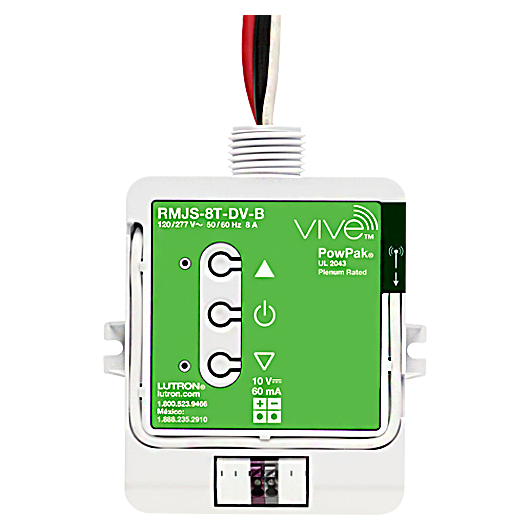 Lutron Electronics RMJ-5T-DV-B 120/277 Volt Dimming Module with Control ...