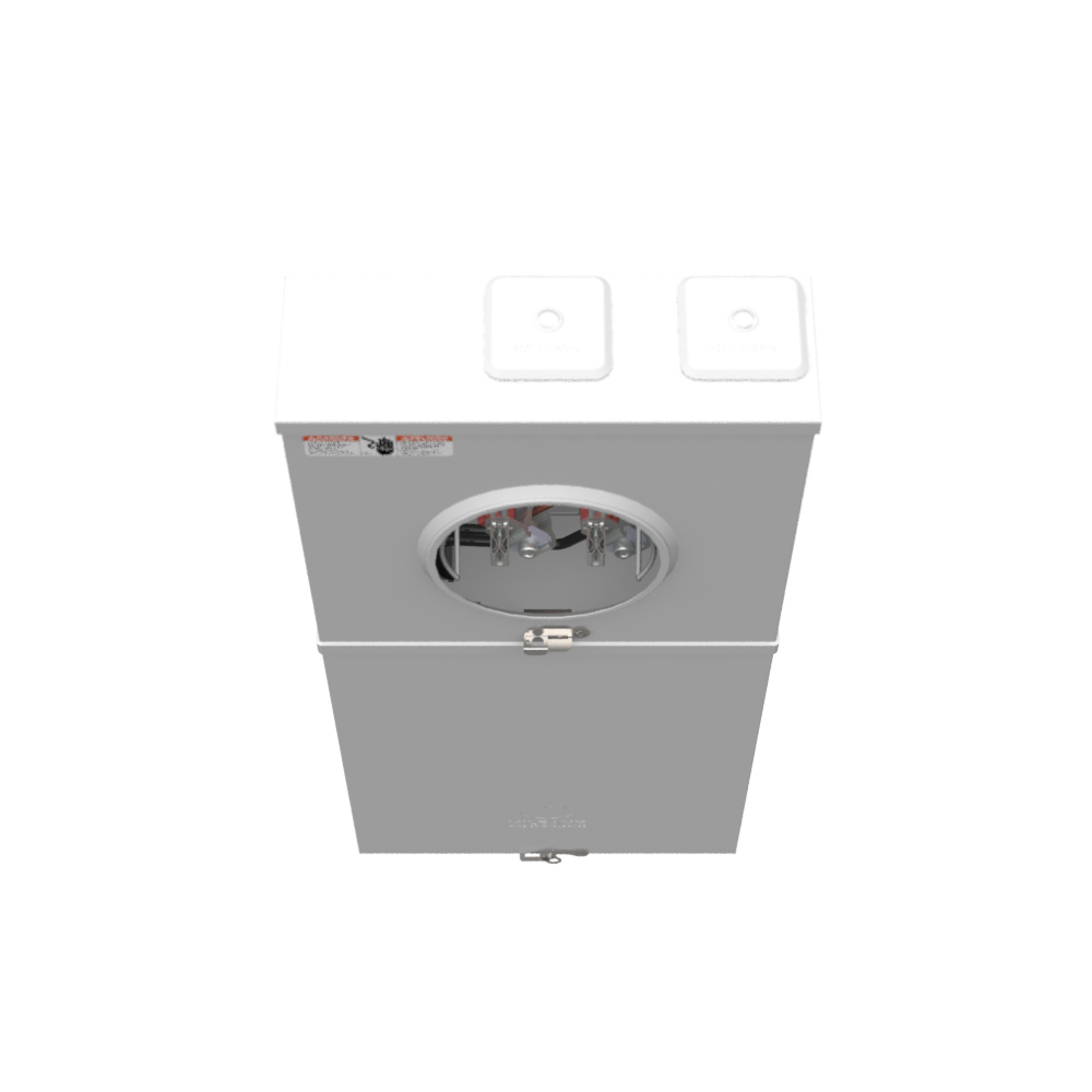 Milbank U6266-XTL-100-HSP 4 Terminal Ringless 2 Small Closing Plates 1 ...