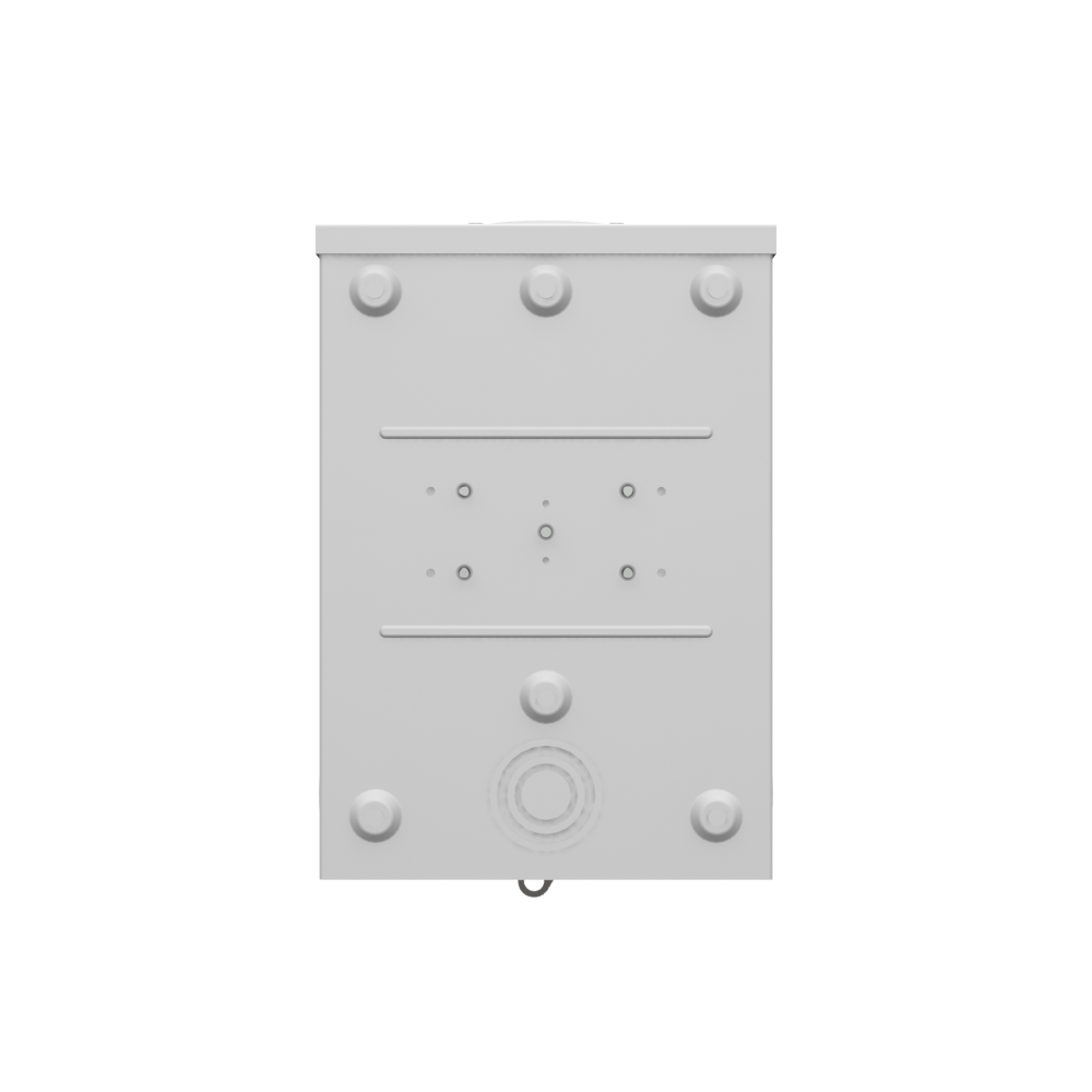 Milbank U7487-RL-KK-PEP 4 Terminal Ringless Small Hub Open Triplex ...