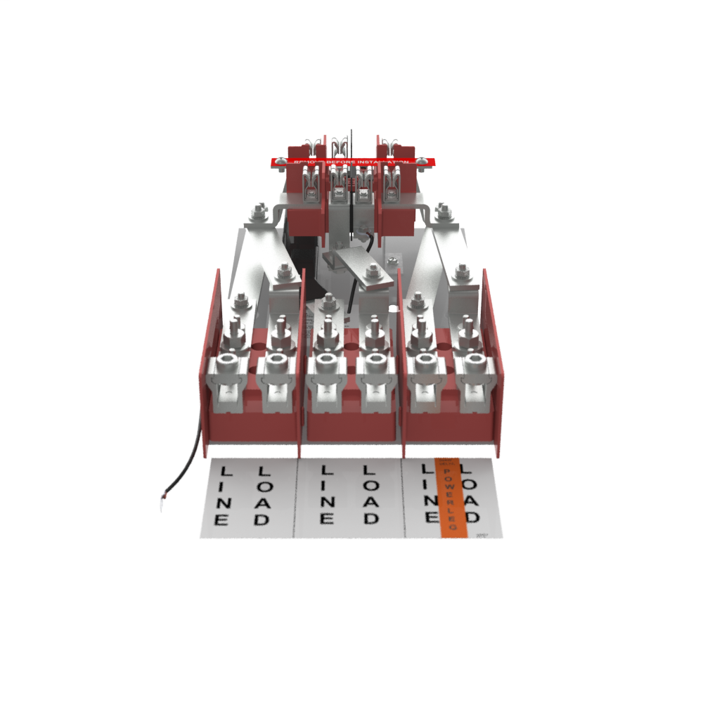 Milbank MS-27-TB 200 Ampere 7 Terminal Test Block | Cooper Electric
