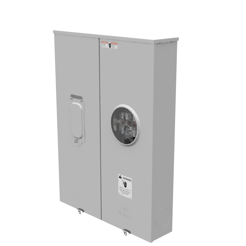 Milbank U5799-O-400-CB-BL 7 Terminal Ringless Plain Top Lever Bypass 9 ...