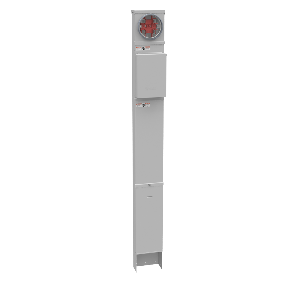 Milbank MPRV-100-MB-78 4 Terminal Ring Type Plain Top 1-100 Ampere Main ...