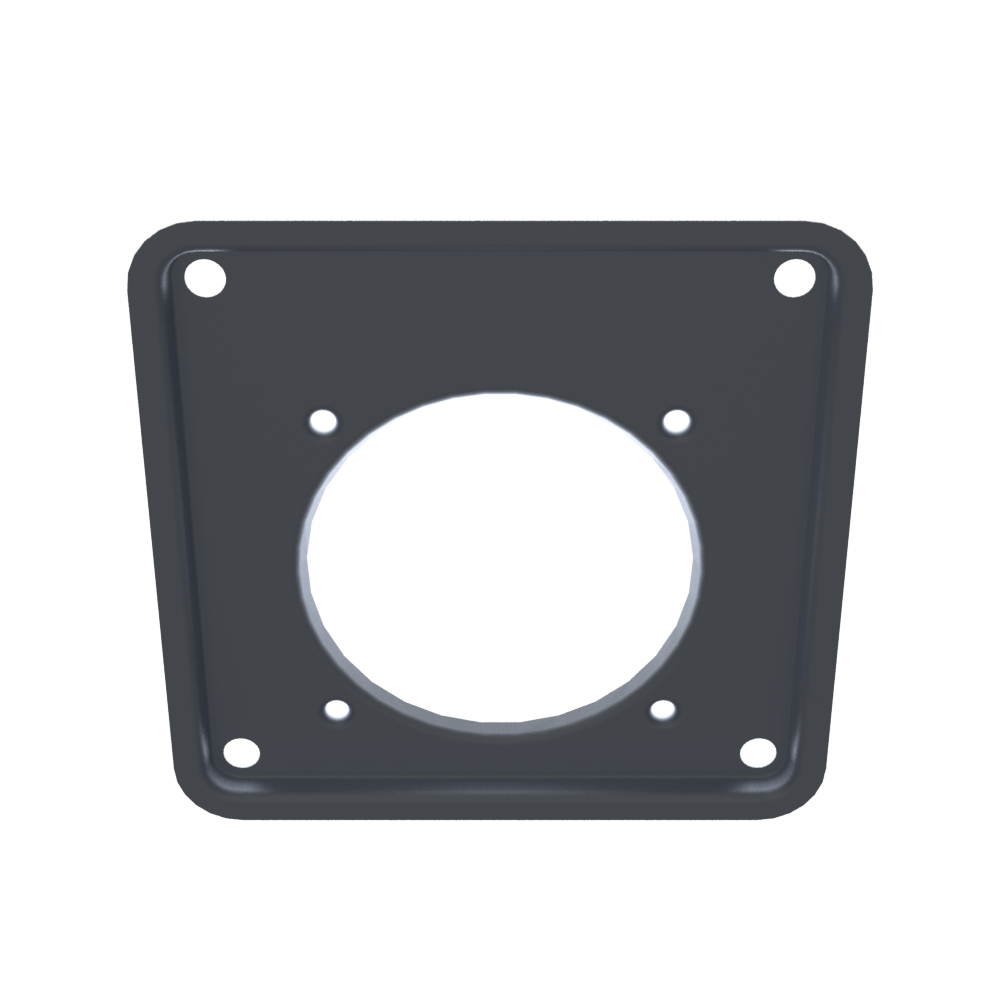 Milbank S8324 Hub Adapter Plate Large Hub Opening To Small Hub Opening ...