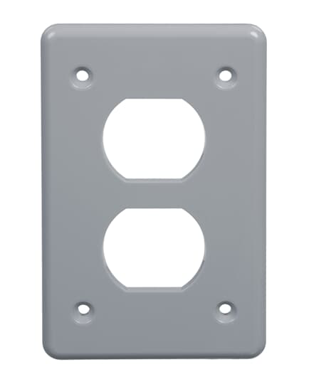 Carlon E98SGDR 1-Gang FS-Type Duplex Receptacle Box Cover ...