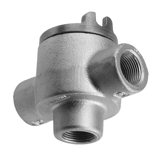 Thomas & Betts GUAD26-TB 3-1/2 Inch Zinc Plated Conduit Outlet Box with ...