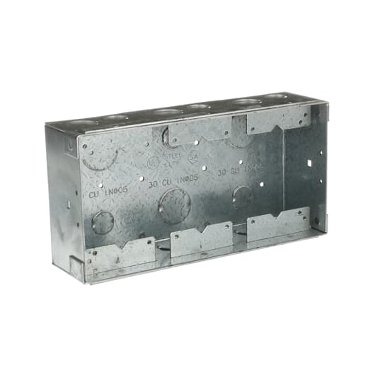 ABB 63W 3-GANG FLOOR BOX FOR WOOD S | Cooper Electric