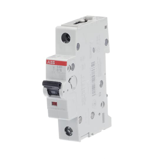 Thomas & Betts S201-B16 1-Pole 16 Amp 480 Y/277 VAC Supplementary Protector Circuit Breaker ...