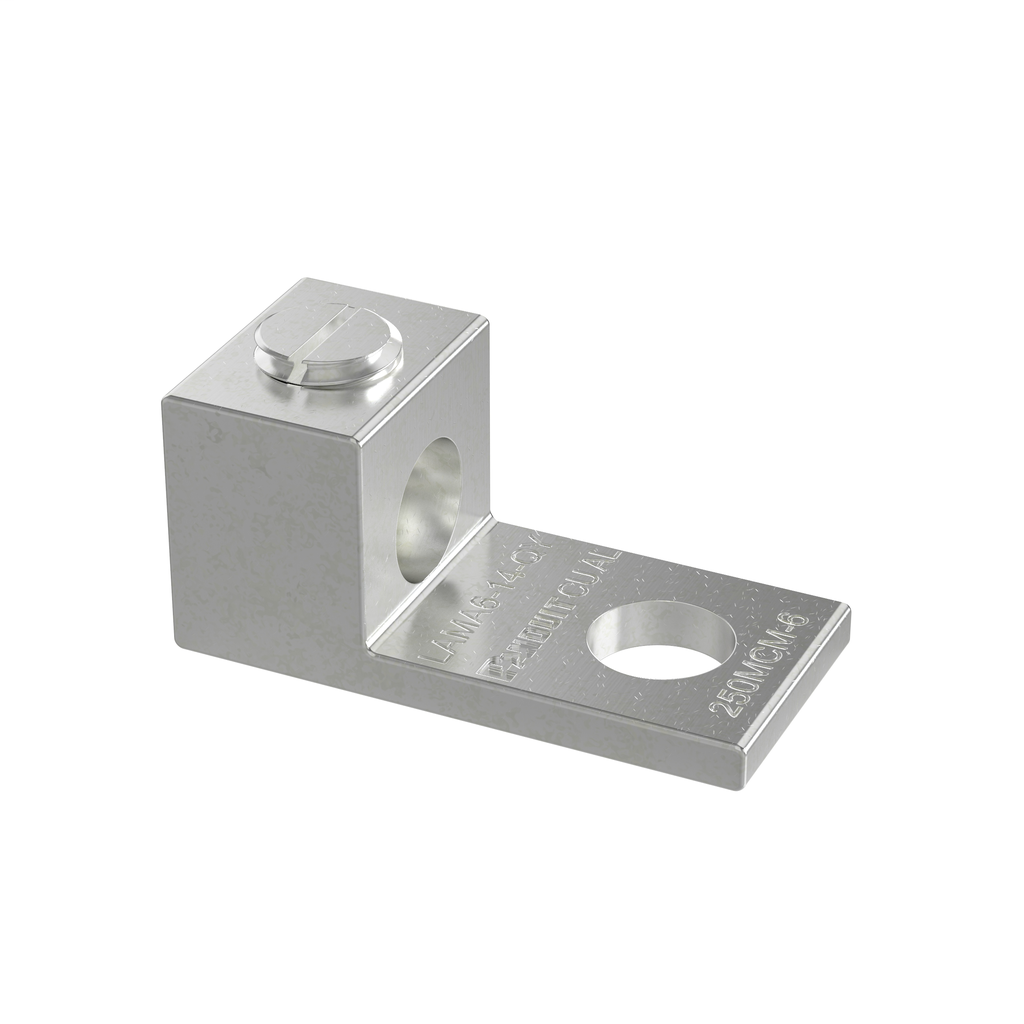 Panduit LAMA6-14-QY 1-Hole 1 Barrel Aluminum Mechanical Lug | Viking ...