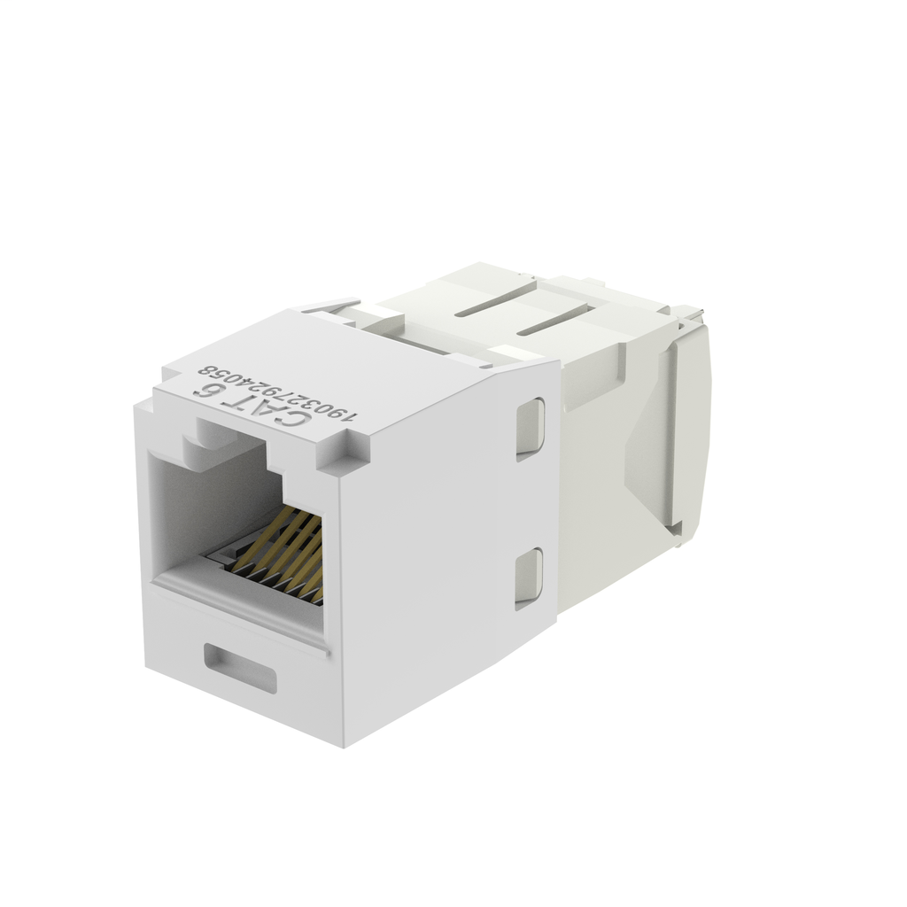 Panduit CJ688TGWH 8-Position 8-Wire White Category 6 Unshielded Twisted ...