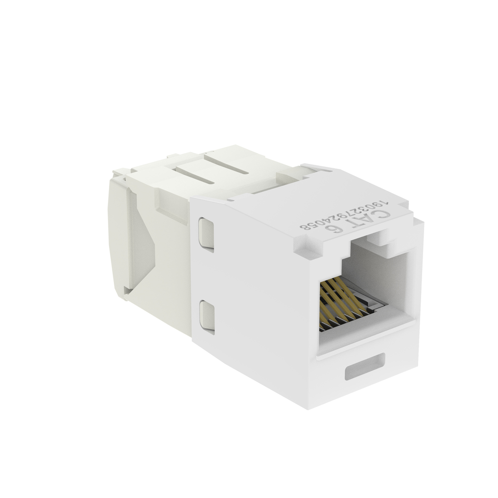 Panduit CJ688TGWH 8-Position 8-Wire White Category 6 Unshielded Twisted ...