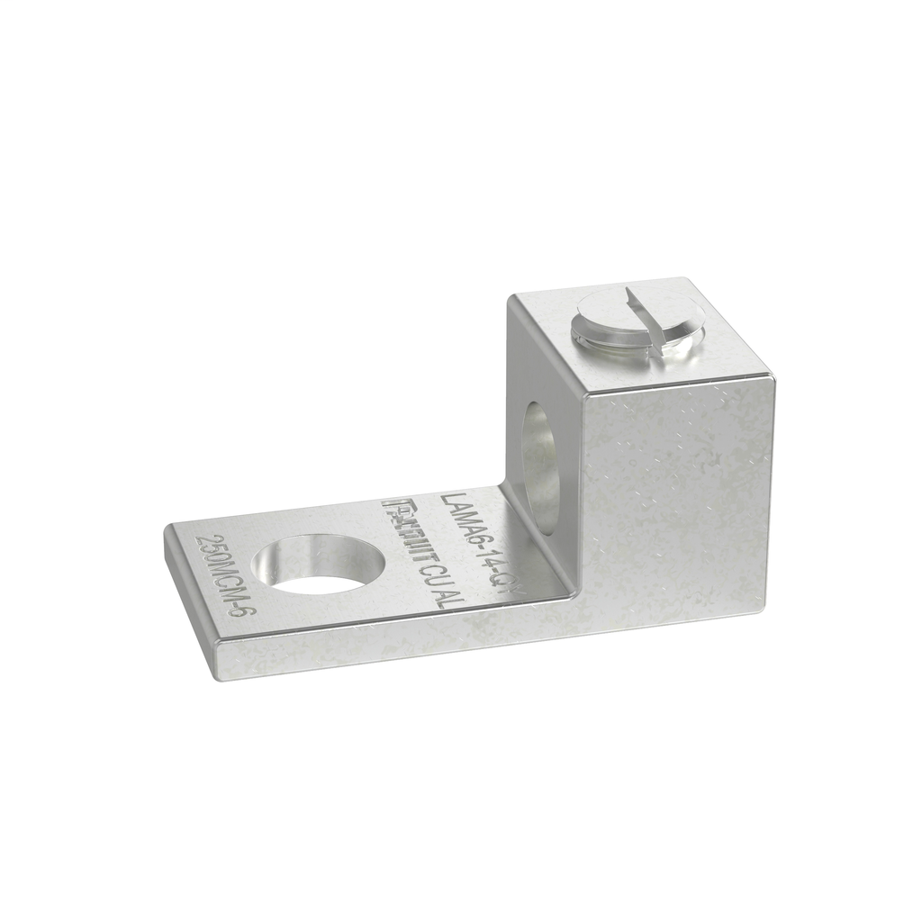 Panduit LAMA6-14-QY 1-Hole 1 Barrel Aluminum Mechanical Lug | Viking ...