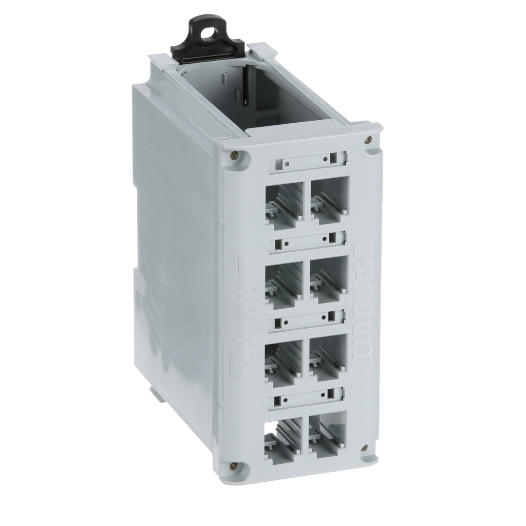PAN CDPP8RG-S Mini-Com® 8-port DIN | Cooper Electric