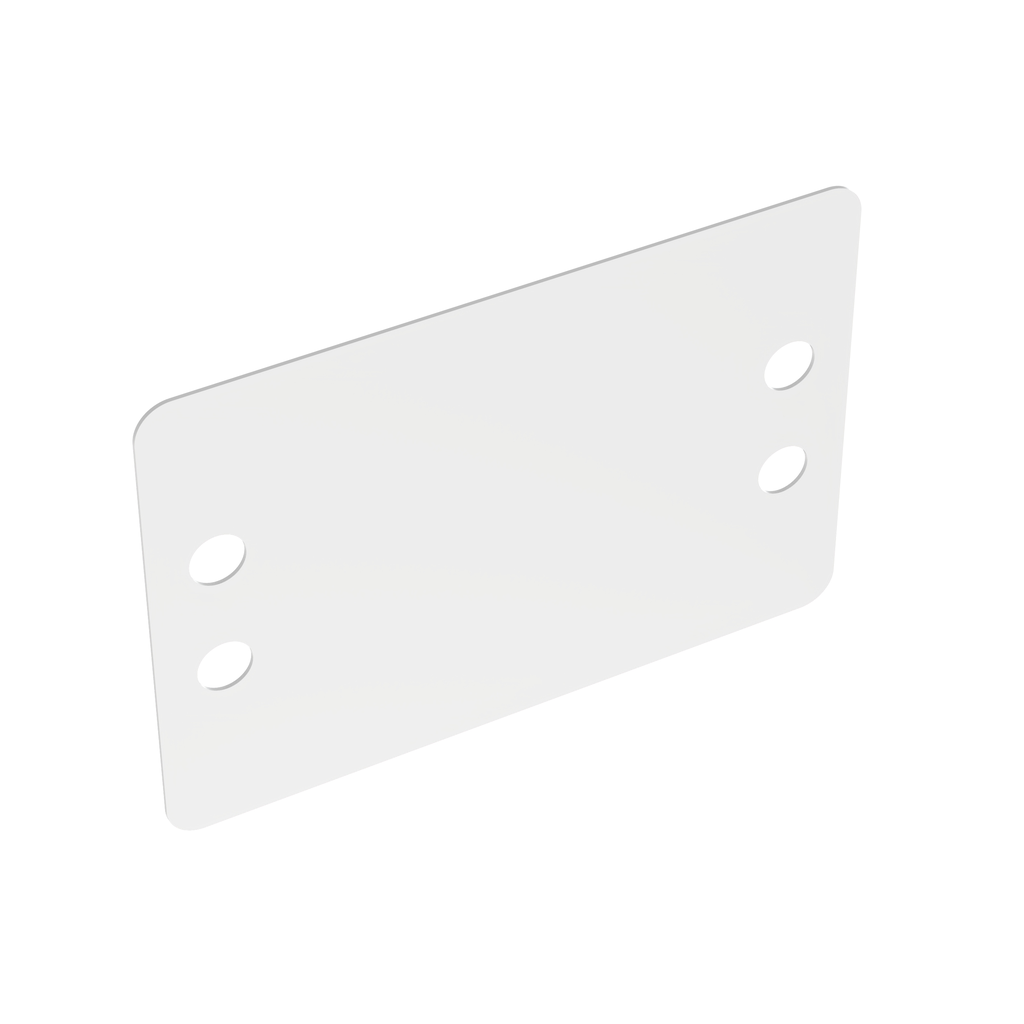 Panduit MP250W175-C Marker Plate, 2.50" x 1.75"(63.5mm x 19.1mm), WH ...