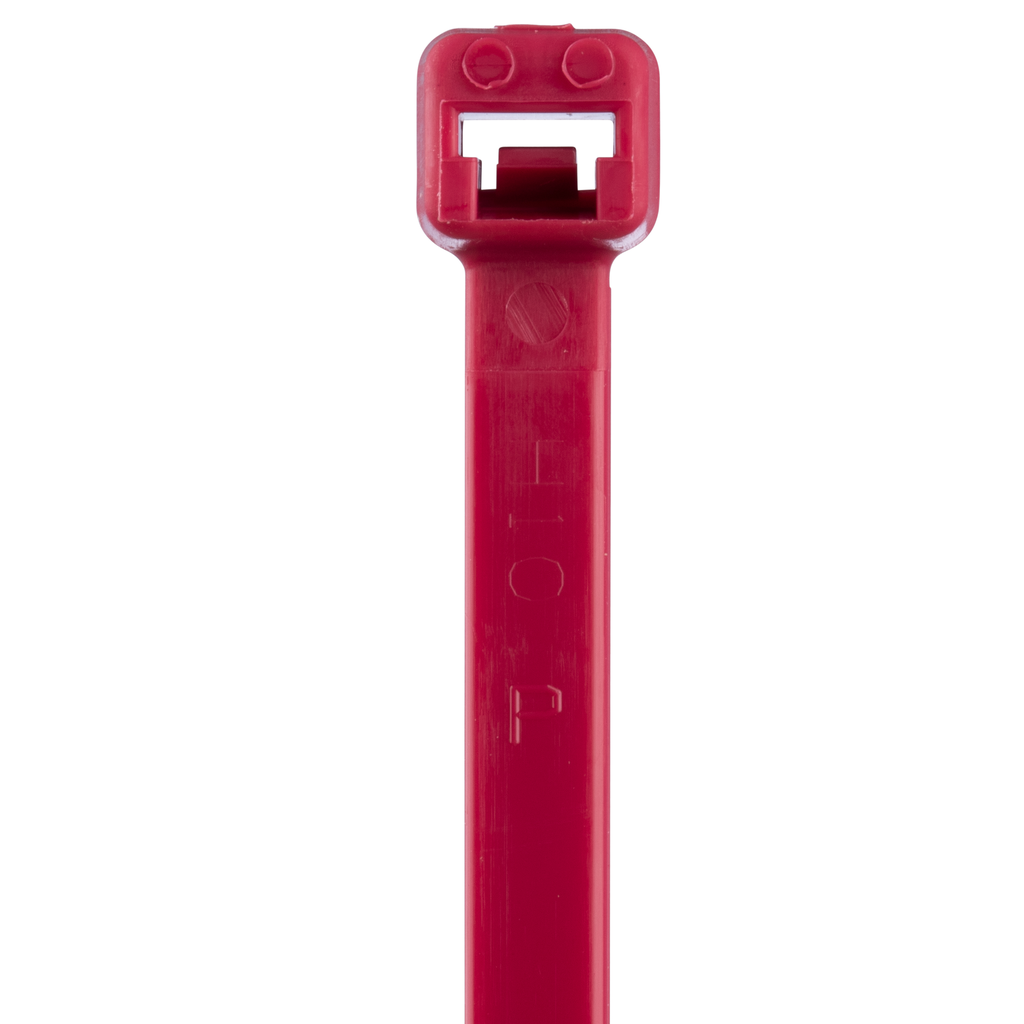 Panduit PLT4S-M2 Cable Tie, 14.5"L (368mm), Standard, Nylon, Red ...