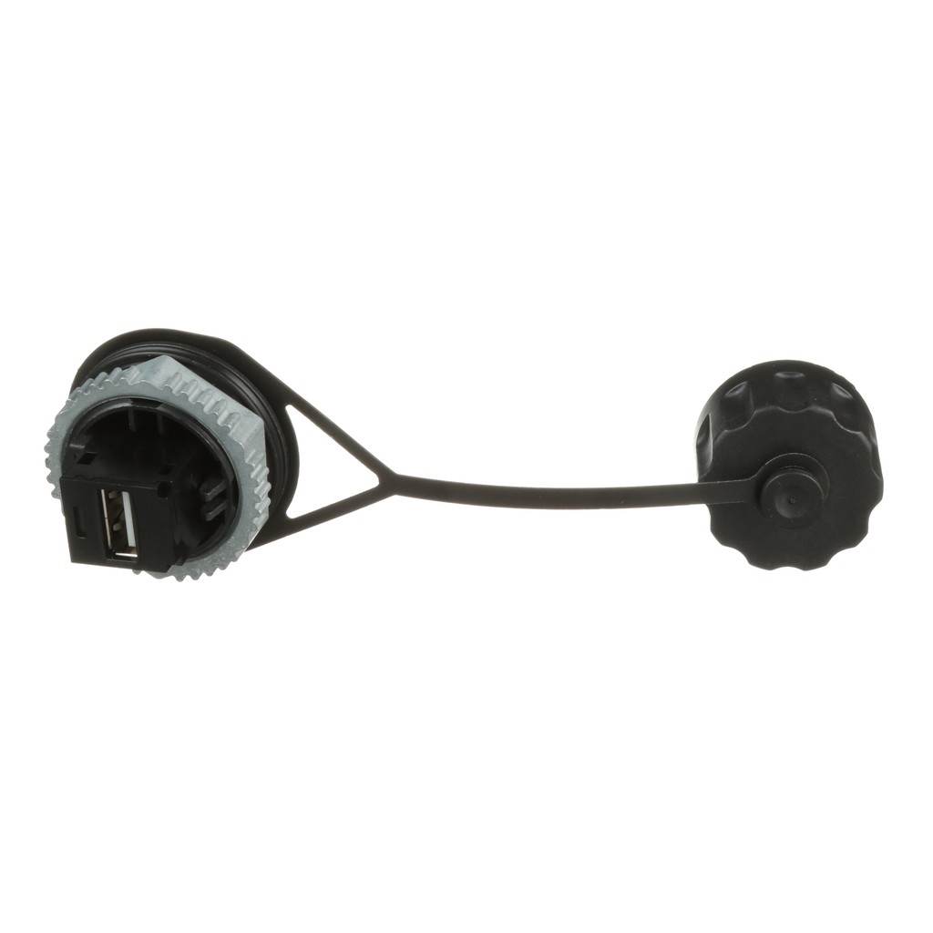 Panduit IAEBHUSBAA Industrialnet Mini-Com USB 2.0 Female to Female ...