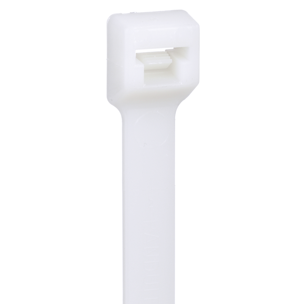 Panduit PLT2S-C Cable Tie, 7.4"L (188mm), Standard, Nylon, Natural ...