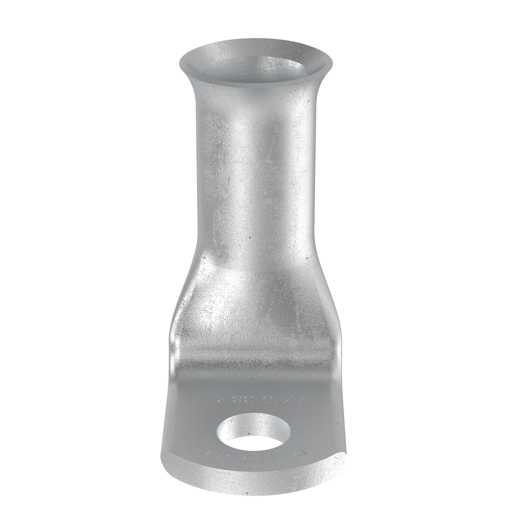 Pan-Lug™ A4/0-38RF-C Comp. Lug, 4/0, Tin Plt Copper, 90°, One 0.37 ...